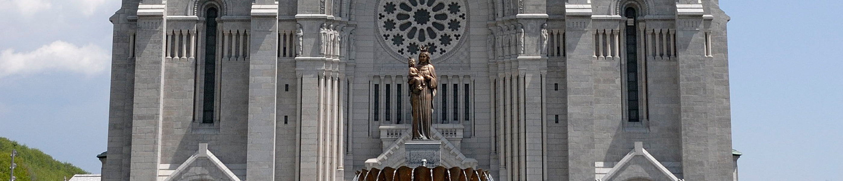 The Fountain of Saint Anne: Symbol of grace and charity in front of the ...